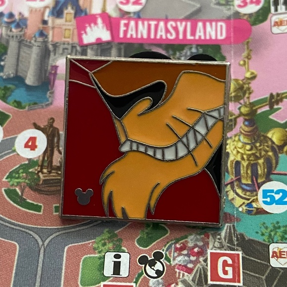 Disney | Accessories | Disney Lion King Scar Chin Bottom Face Square ...